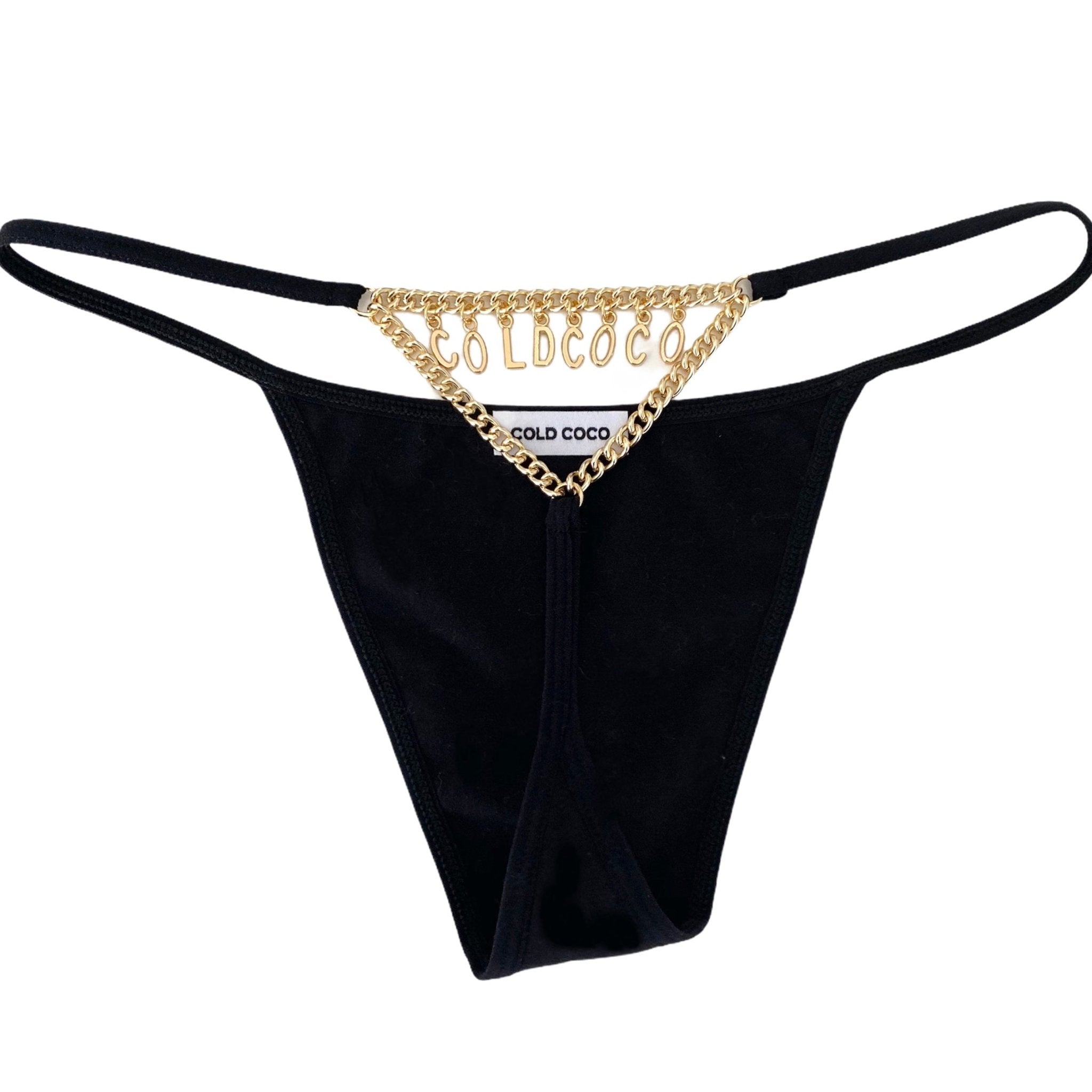 Black Custom G-String 2.0 – COLD COCO